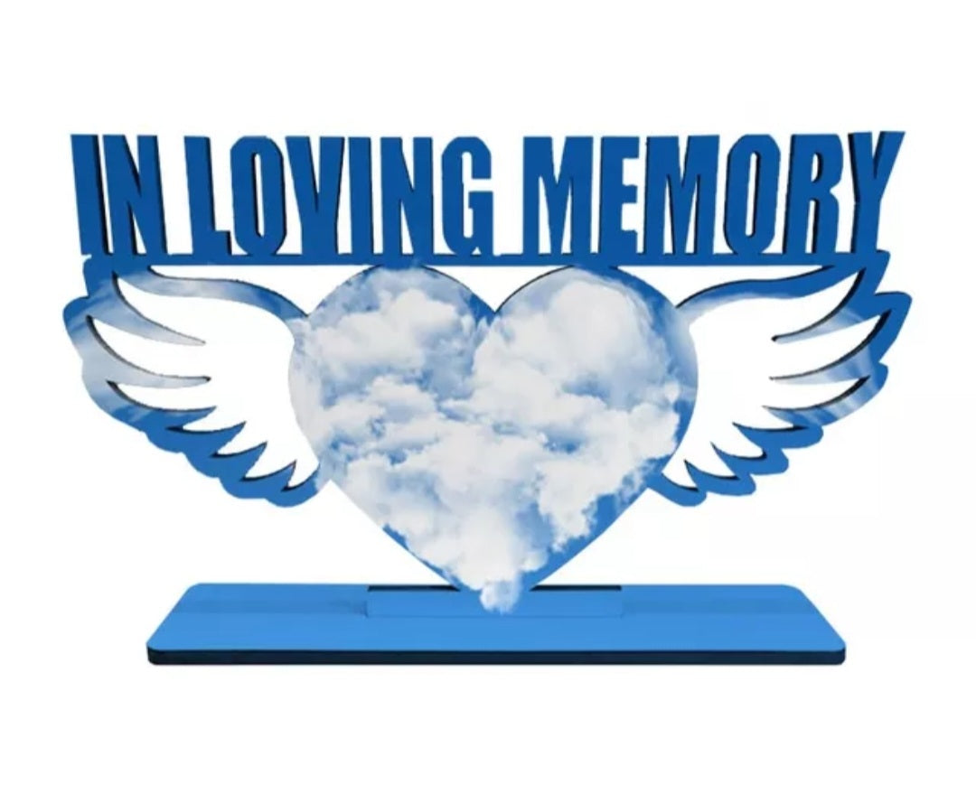 In Loving Memory Photo Plaque – All About Blanks by J-Ones Kustoms