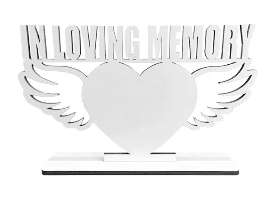 In Loving Memory Photo Plaque – All About Blanks by J-Ones Kustoms
